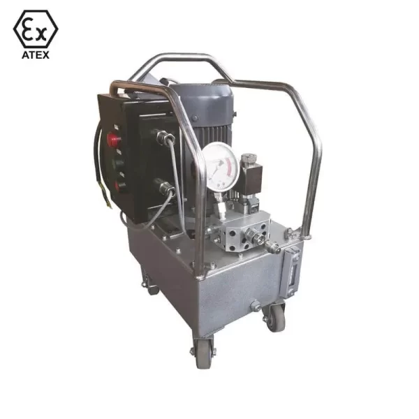 Bomba hidráulica Openram eléctrica a prueba de explosiones – TECRAM